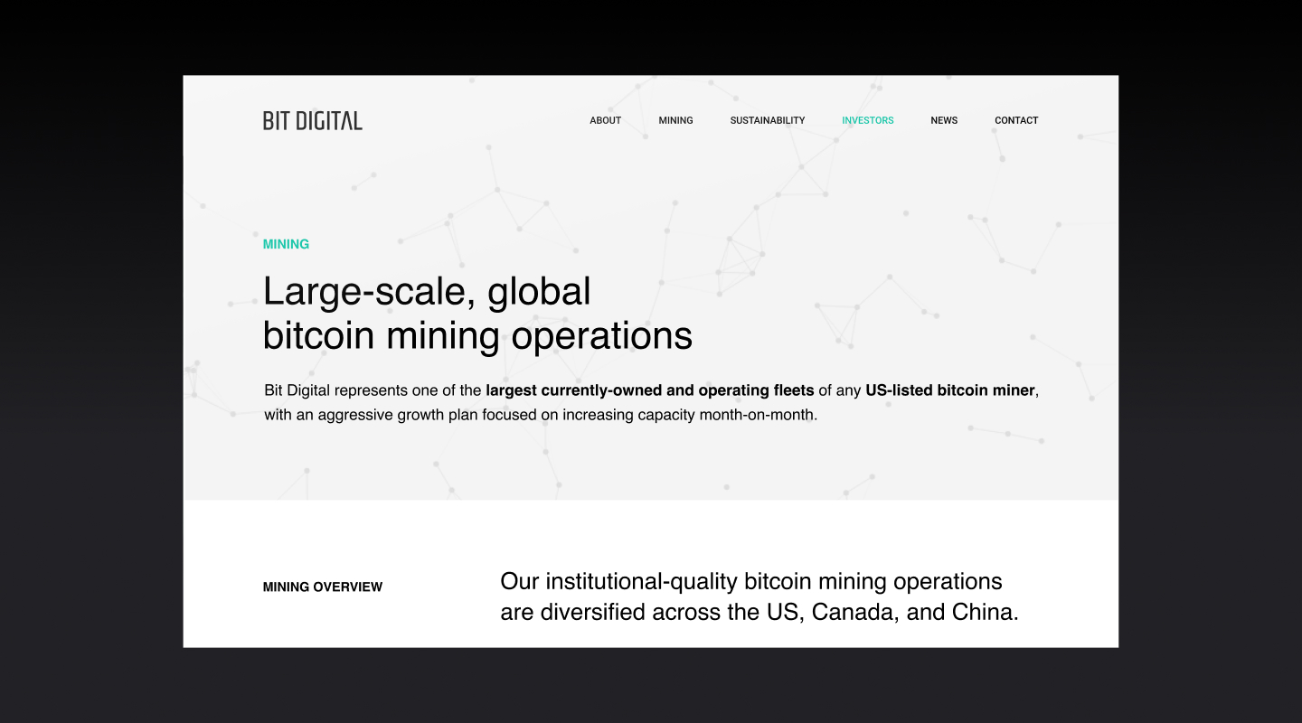 Bit Digital » noformat | strategic creative agency